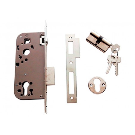 Cerradura TESA 2036 - Cilindro Rodillo y Llave - Con Cilindro